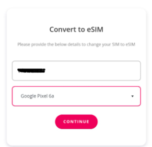 How I converted to an eSIM Online [Dialog] - Tech by K